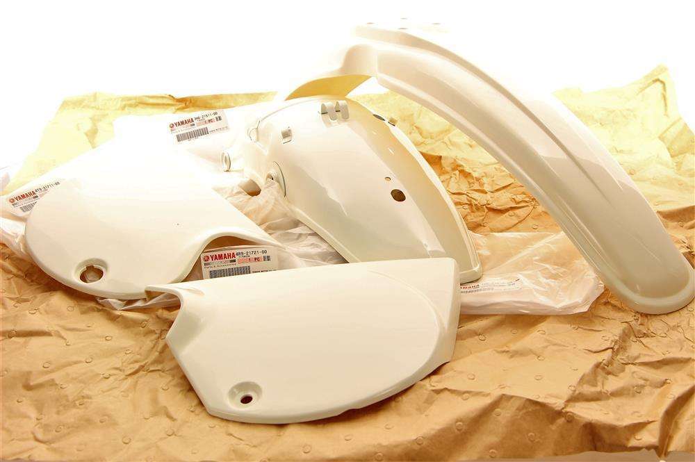 Original Yamaha XT 500 Seitendeckel Schutzblech Kotflügel Cover Set ...